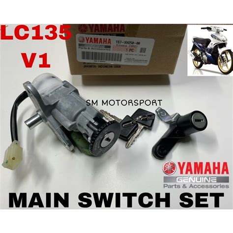 LC135 V1 MIAN SWITCH KUNCI SET YAMAHA 100 ORIGINAL HLY Shopee Malaysia