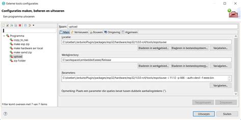 Parameters Of Espota Not Correct When Not In Main Cpp File Issue