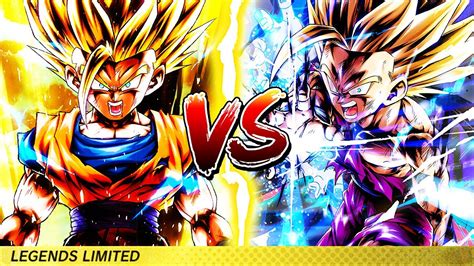 Lf Ssj2 Gohan Vs Lf Ssj2 Gohan Dragon Ball Legends Youtube