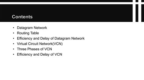 Datagram Switching And Virtual Control Switching Pptx