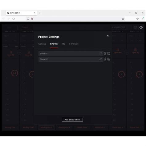 Synq Dbi 04 Dante Interface 0in 4out