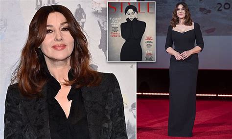 Monica Bellucci Opens Up About Her Desire To Get Old In A Peaceful Way Daily Mail Online