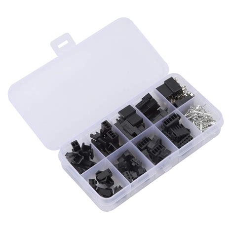 PCS JST Mm SM Plug Connector PIN Pitch Male Female Wire Jumper Pin Header