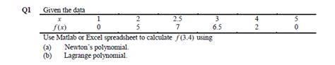 Solved Using Mathlab Pls Can Anyone Help Me Find The Full