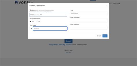 How To Request A Missing Record In Voe