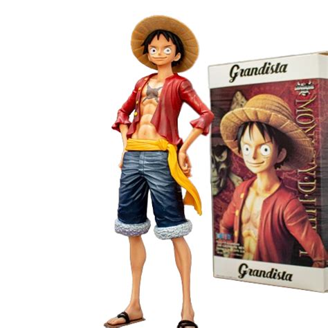 Anime Figure One Piece Luffy 27cm Edição Limitada Nerd Shoes