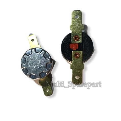 Jual Thermostat 81 Derajat Bimetal Pemutus Arus Saklar Otomatis