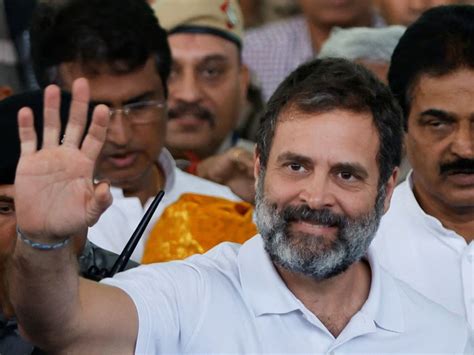 Congress Leader Rahul Gandhi Disqualification As Lok Sabha Member