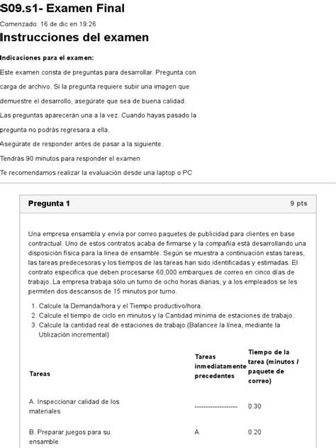 Examen S09s1 Examen Final Pdf Informática