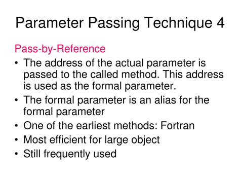 PPT Ch9 Parameter Passing PowerPoint Presentation Free Download ID 2512057