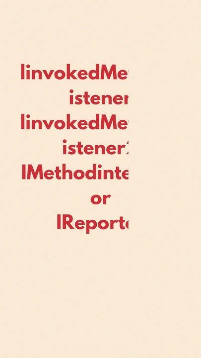 What Are Different Types Of Testng Listeners In Selenium Youtube