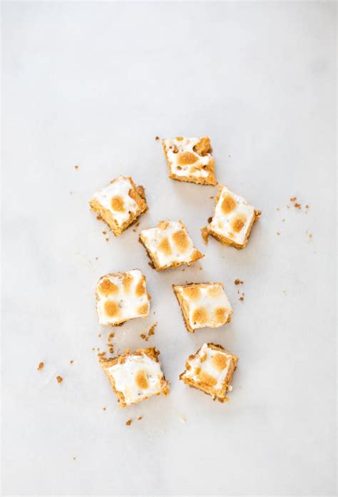 SWEET POTATO CREAM CHEESE BARS WITH MARSHMALLOWS