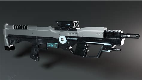 3D Sci Fi Laser Gun Model TurboSquid 1648929
