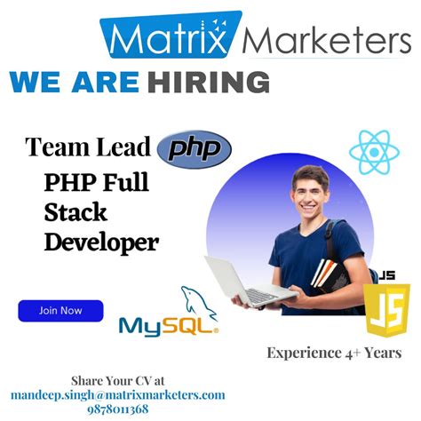 mandeep singh on linkedin dear jobseekers jobposition tl php full stack developer…