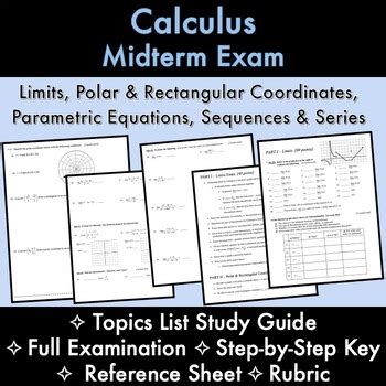 Precalculus Midterm Teaching Resources TPT