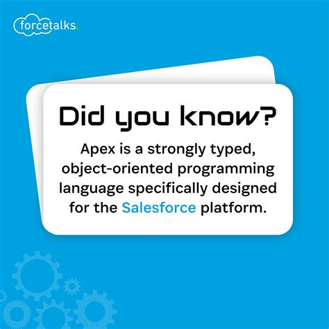 Forcetalks On Linkedin Salesforce Apex Trailblazercommunity
