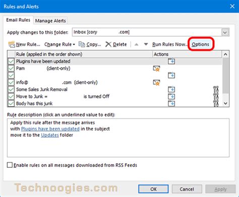Outlook Fehler Beim Lesen Der Regeln Vom Server Https Technoogies
