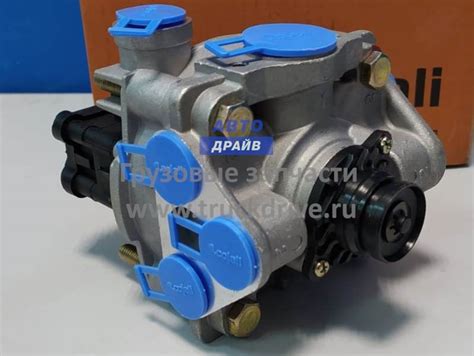 Кран модулятор ABS M27x1 мм. 3 отверстия 2 выхода 2409010 COJALI купить ...