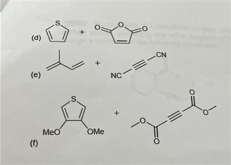 Solved Predict The Products For Each Of The Following