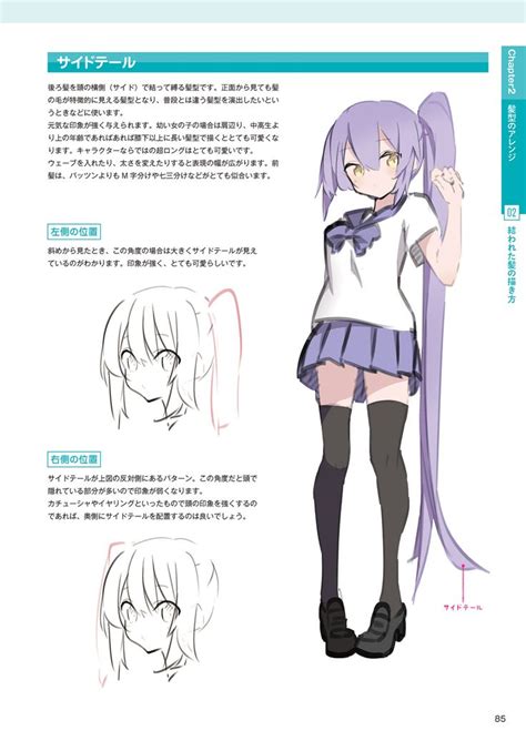 Hair Paryi 描画チュートリアル ファンタジーのキャラクターデザイン キャラクターデザイン