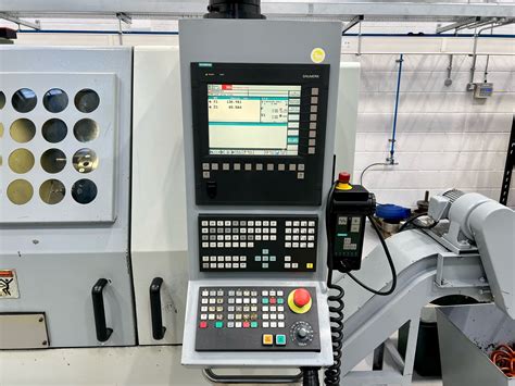 Xyz 200tc Cnc Lathe With Siemens 810d Cnc Control Barfeed And Swarf Conveyor Gm Machinery