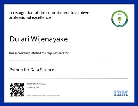 Dulari Wijenayake On Linkedin Successfully Obtained Certificate In