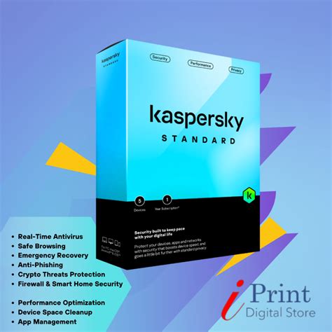Kaspersky Standard 1 Year 1 Device Shopee Malaysia