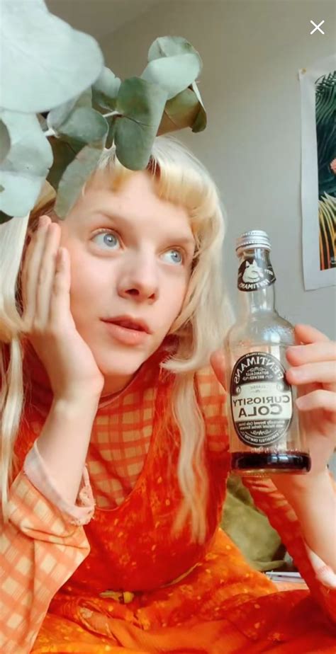 Aurora Live At Tiktok 8th Of August 2021🥂 Aurora Aksnes Aurora