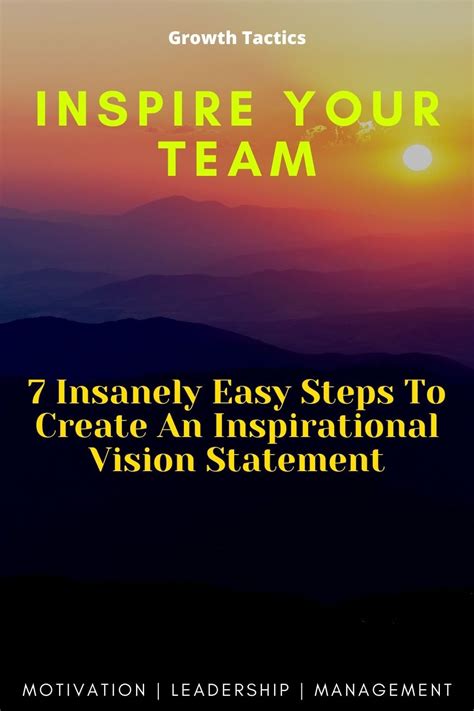 How To Create A Vision Statement In 7 Easy Steps