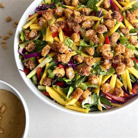 Asiatisk Nudelsalat Med Rejer And Peanutbutterdressing Mygreenkitchen