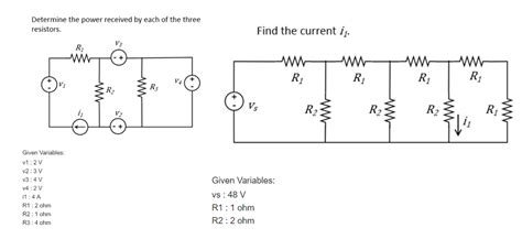 Solved Determine The Power Received By Each Of The Three