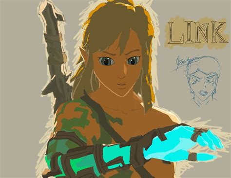 Totk My Fan Art For Link Rzelda