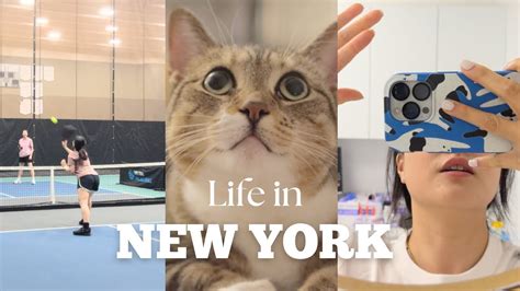 Ny Vlog 뉴욕 라이프 센트럴파크에서 순두부 오마카세 야심찬 밤 수영 피클볼 산부인과 검진 Zip Youtube