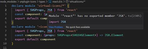 The React Types Seem To Be Wrong · Issue 78 · Unpluginunplugin Icons