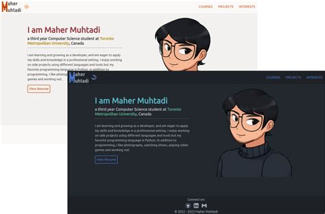 Github Mahermuhtadi Portfolio Website The Source Code Of My Personal Portfolio Website