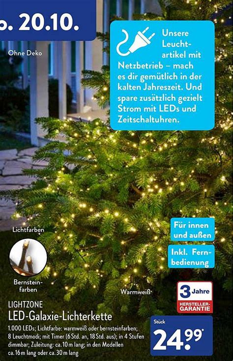 Lightzone Led Galaxie Lichterkette Angebot Bei ALDI Nord 1Prospekte De