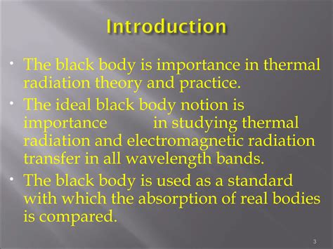 Blackbody Radiation Physics Planks Lawppt
