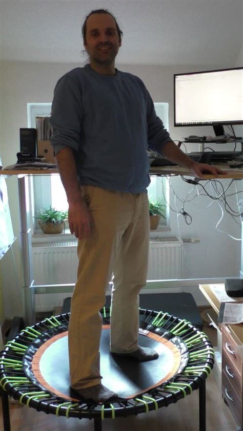 Bellicon Minitrampoline Workplace Health Bounce Rebounder