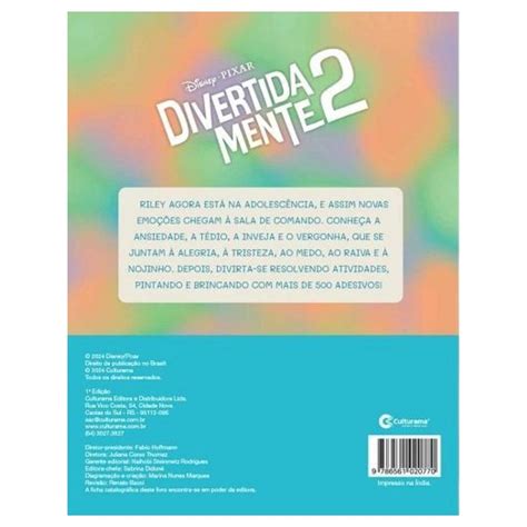 Livro Divertidamente 2 500 Adesivos Art Pel