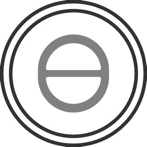 Theta Vector Icon 30969435 Vector Art At Vecteezy