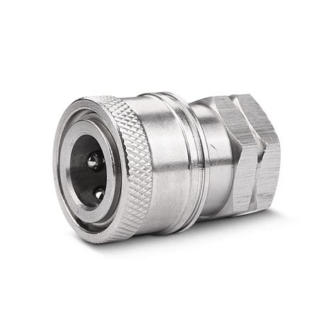 Typhoon TF14C Stainless Steel 1 4 BSPT Female To 1 4 Coupler