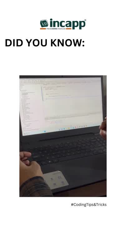 incapp on linkedin codingtips shortcuts techtricks codelikeapro