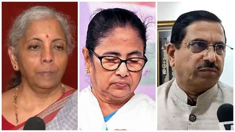 Center Bjp Reverts On West Bengal Cm Mamata Banerjees Allegations Niti