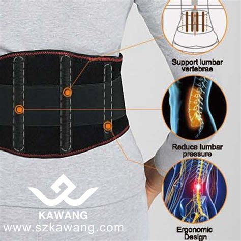 Health Care Far Infrared Heating Belt Electric Battery Heated Waist