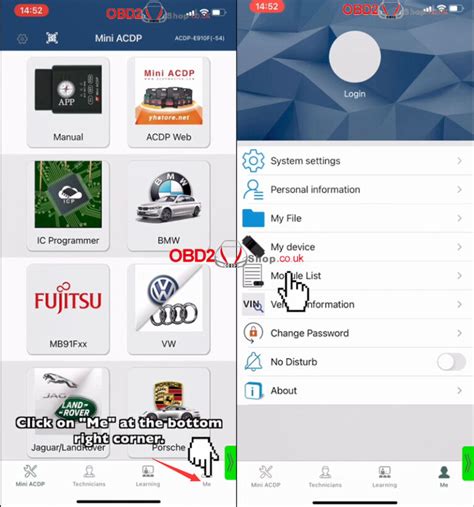 How To Perform Authorization Of The Yanhua Mini ACDP Module OBD2shop