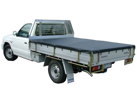 Bunji Tray Tonneau Cover To Suit 1830x1805 Flexiglass Ute Tray With 63