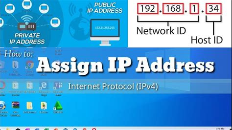How To Assign Ip Address Youtube