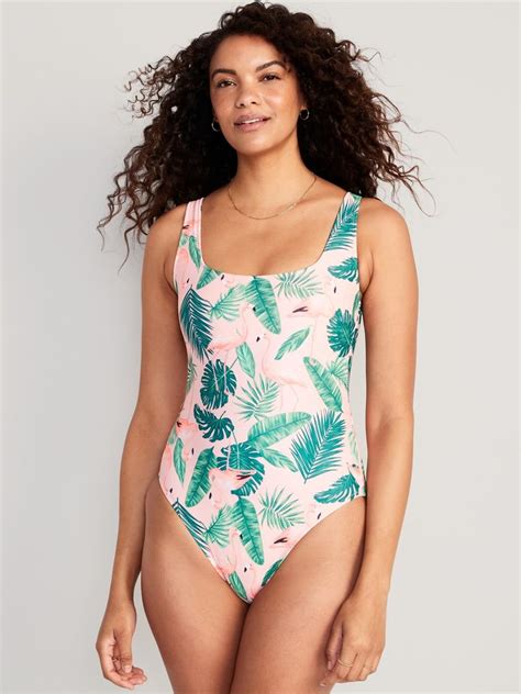 Old Navy Matching Twist Back Cutout One Piece Swimsuit For Women Mall