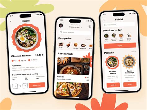Food Delivery App Ui By Ronas It Uiux Team On Dribbble