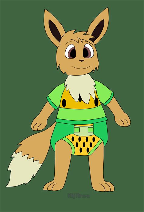 Watermelon Wear Eevee — Weasyl